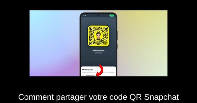 Comment partager votre code QR Snapchat - Ca marche ça fonctionne