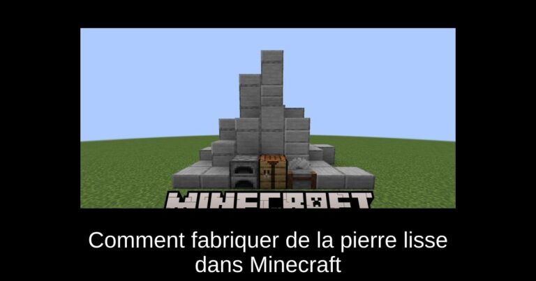 Comment fabriquer de la pierre lisse dans Minecraft - Ca marche ça ...