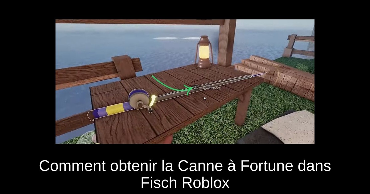 Comment obtenir la Canne à Fortune dans Fisch Roblox - Ca marche ça ...