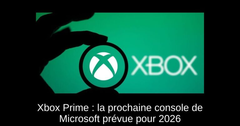Xbox Prime : la prochaine console de Microsoft prévue pour 2026 - Ca ...
