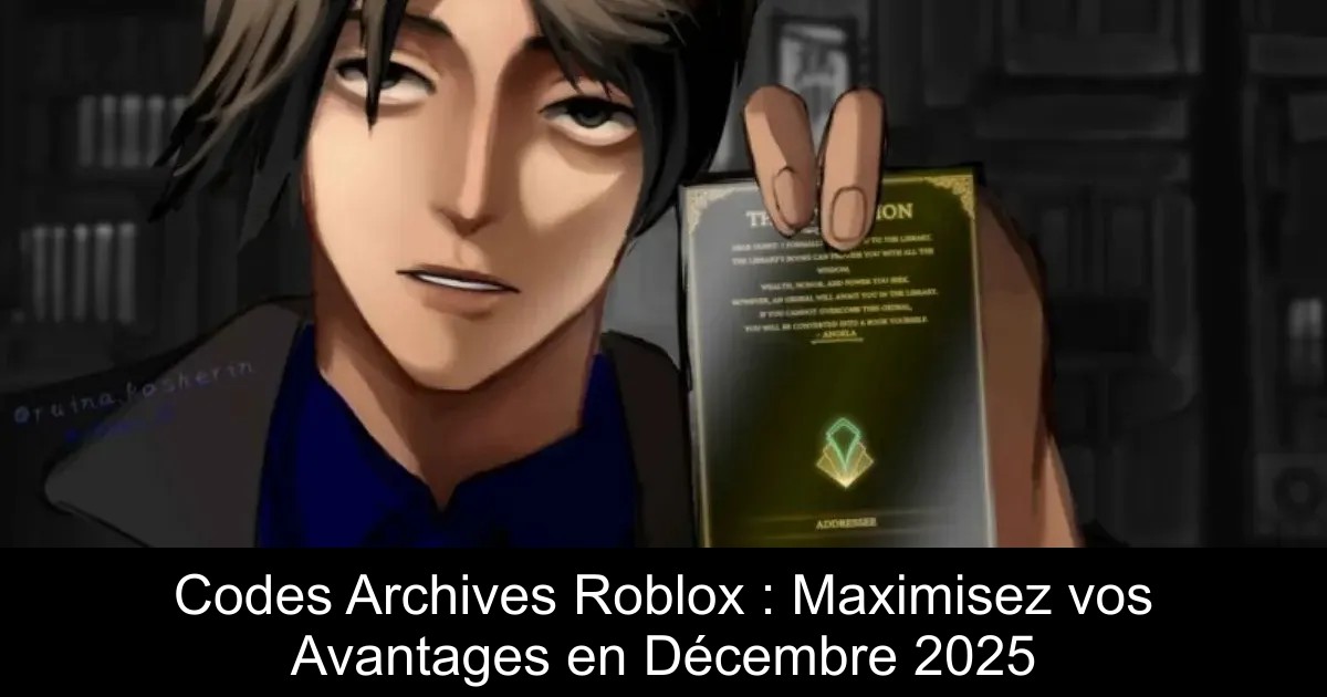 Codes Archives Roblox : Maximisez vos Avantages en Décembre 2025 - Ca ...